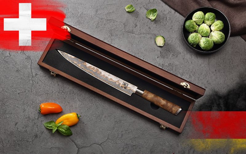 Hochwertige Küchenmesser aus Deutschland für Schweizer Köche | Oleio.de